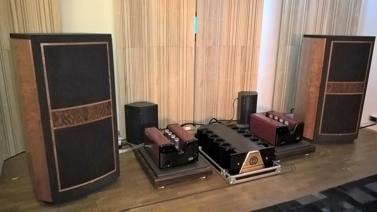 Nuovo allestimento in sala 1: Tannoy Kingdom Royal + MBL 9010 C - Audio ...